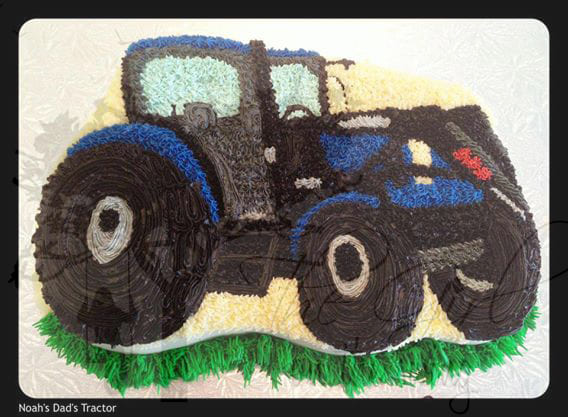 Tractor - Classic Cakes - The Girl on the Swing